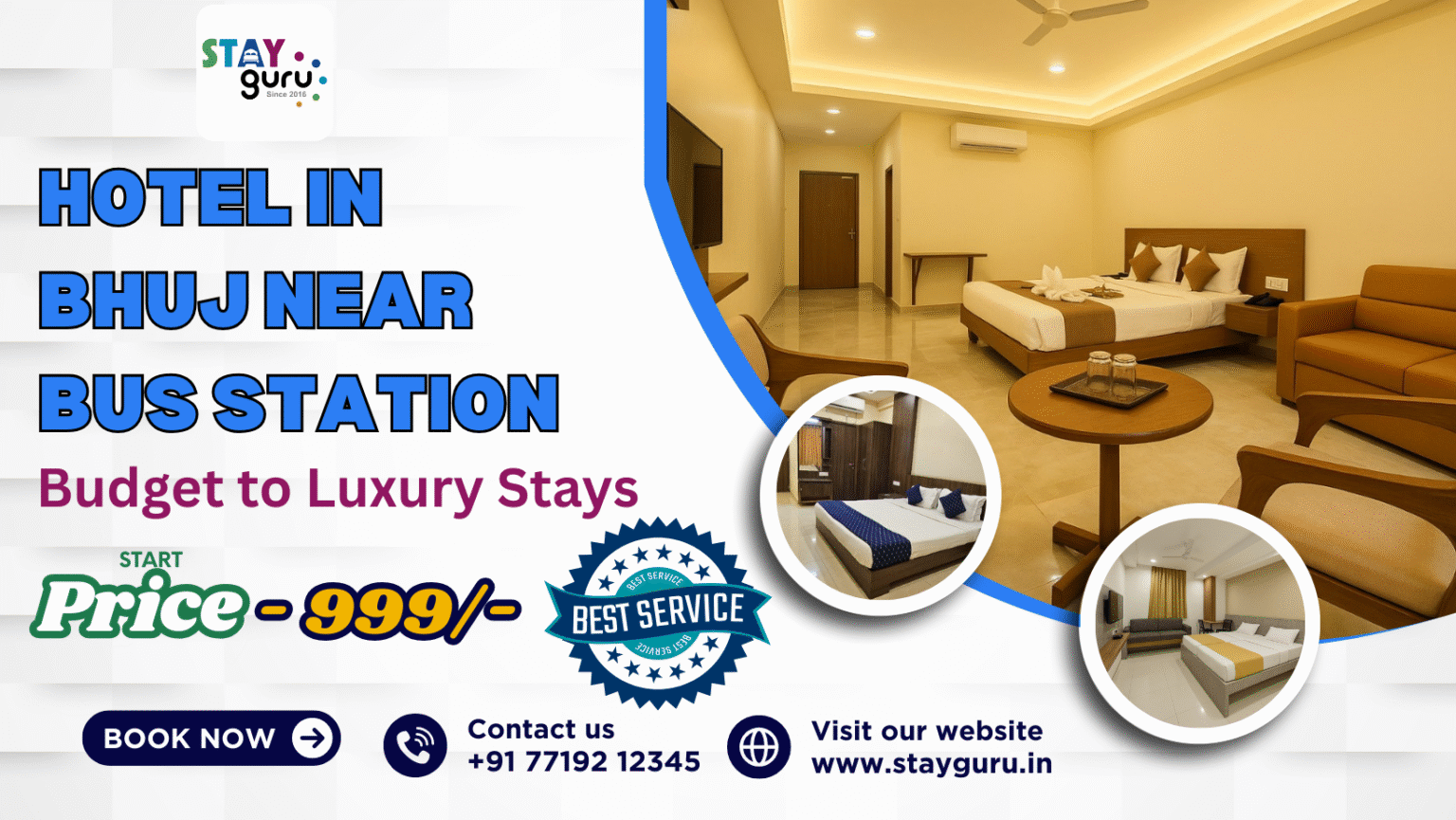 Hotel in Bhuj Near Bus Station – Budget to Luxury Stays in 2025