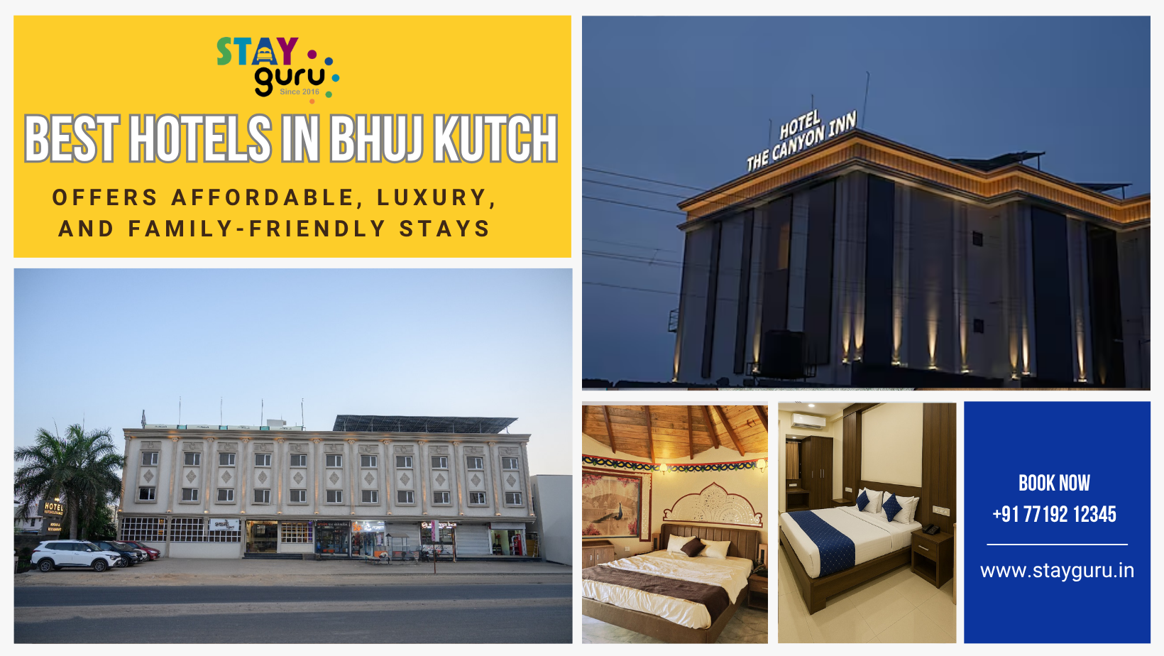 Best Hotels in Bhuj | Book Affordable Hotels & Resorts in Kutch