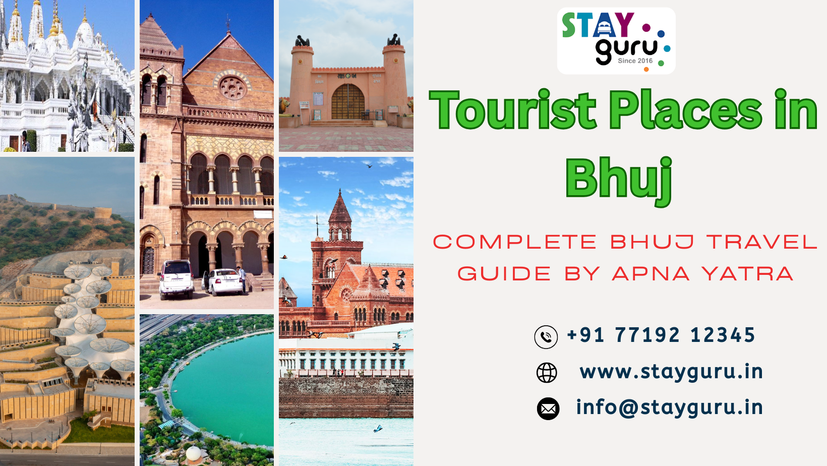 Tourist Places in Bhuj, Kutch – Complete Bhuj Travel Guide
