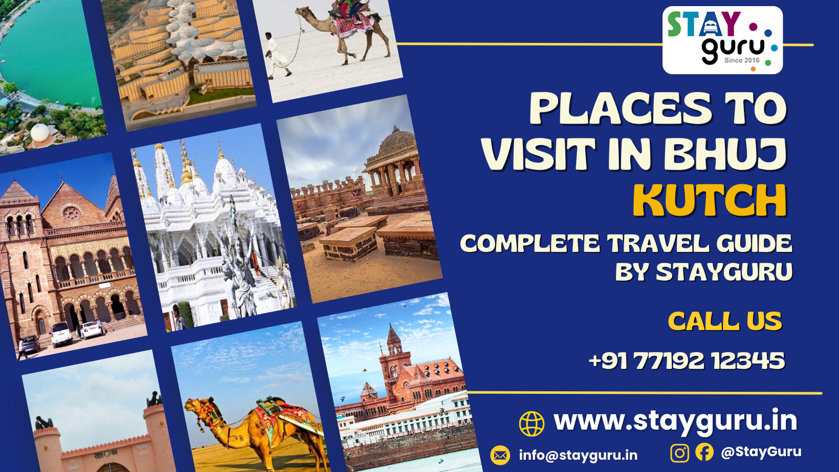 Places to Visit in Bhuj Kutch | Complete Bhuj Travel Guide